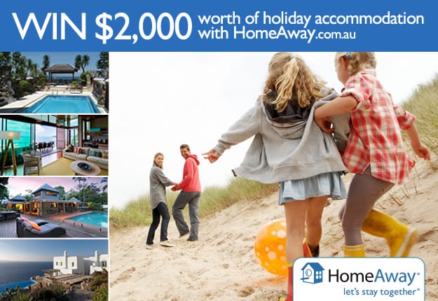 WIN A family holiday with HomeAway.com.au - Competition