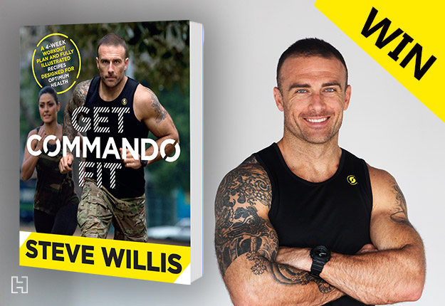 WIN 1 of 15 copies of GET COMMANDO FIT by Steve ‘Commando’ Willis ...