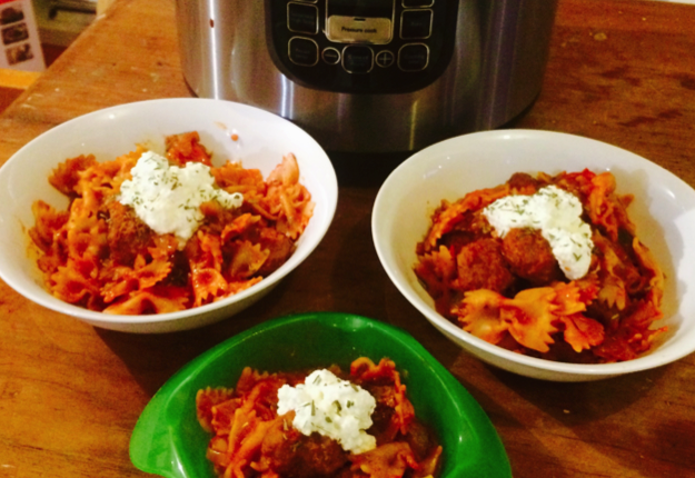 One Pot Wonder Pasta with Meatballs - Real Recipes from Mums