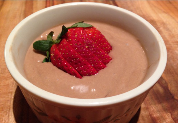 Simple chocolate or carob pudding - Real Recipes from Mums