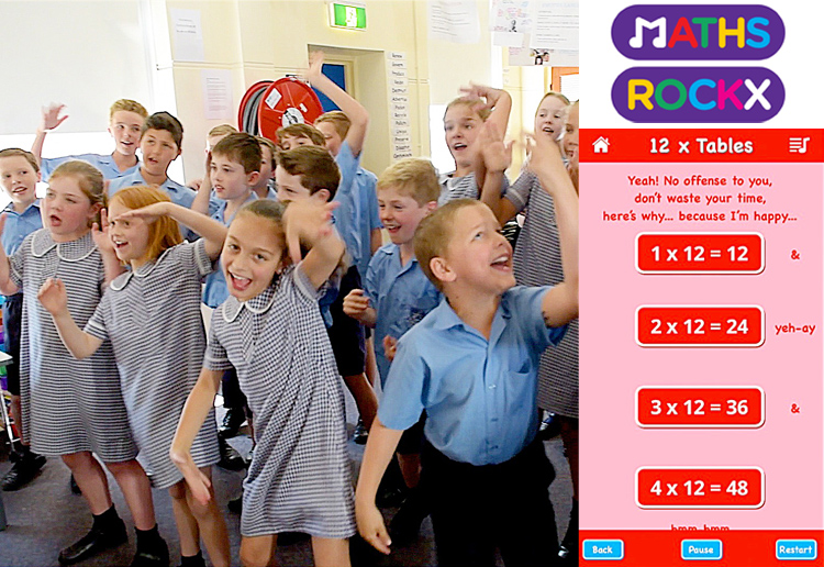 WIN 1 of 35 brilliant new Times Tables Apps from Maths Rockx! - Competition