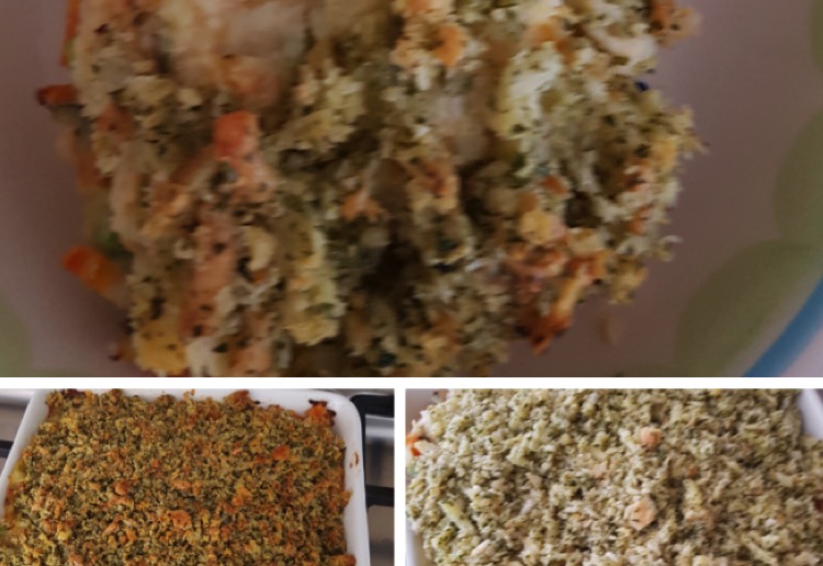 Salmon crumble - Real Recipes from Mums