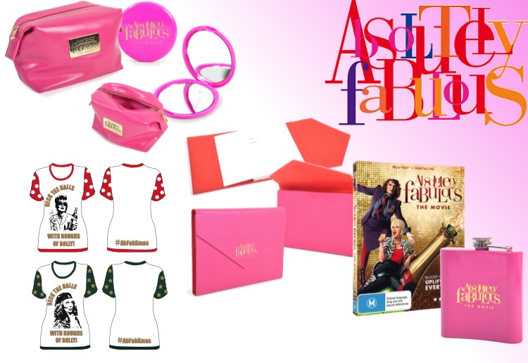 WIN 1 of 3 Absolutely Fabulous gift packs for Christmas - Competition
